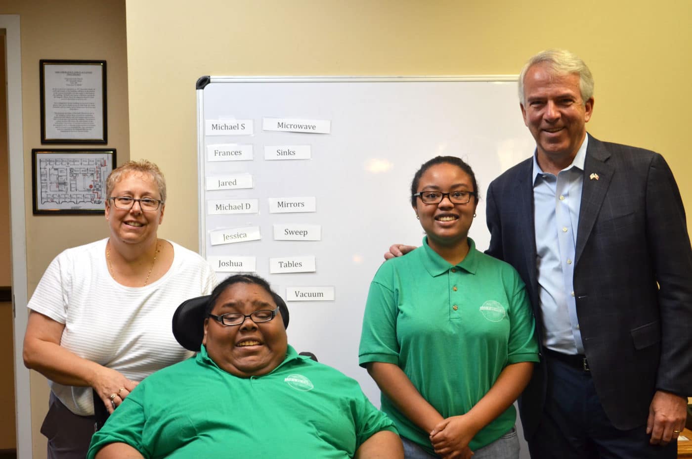 NJ Senatorial Nominee Bob Hugin Visits Community Options | Community ...